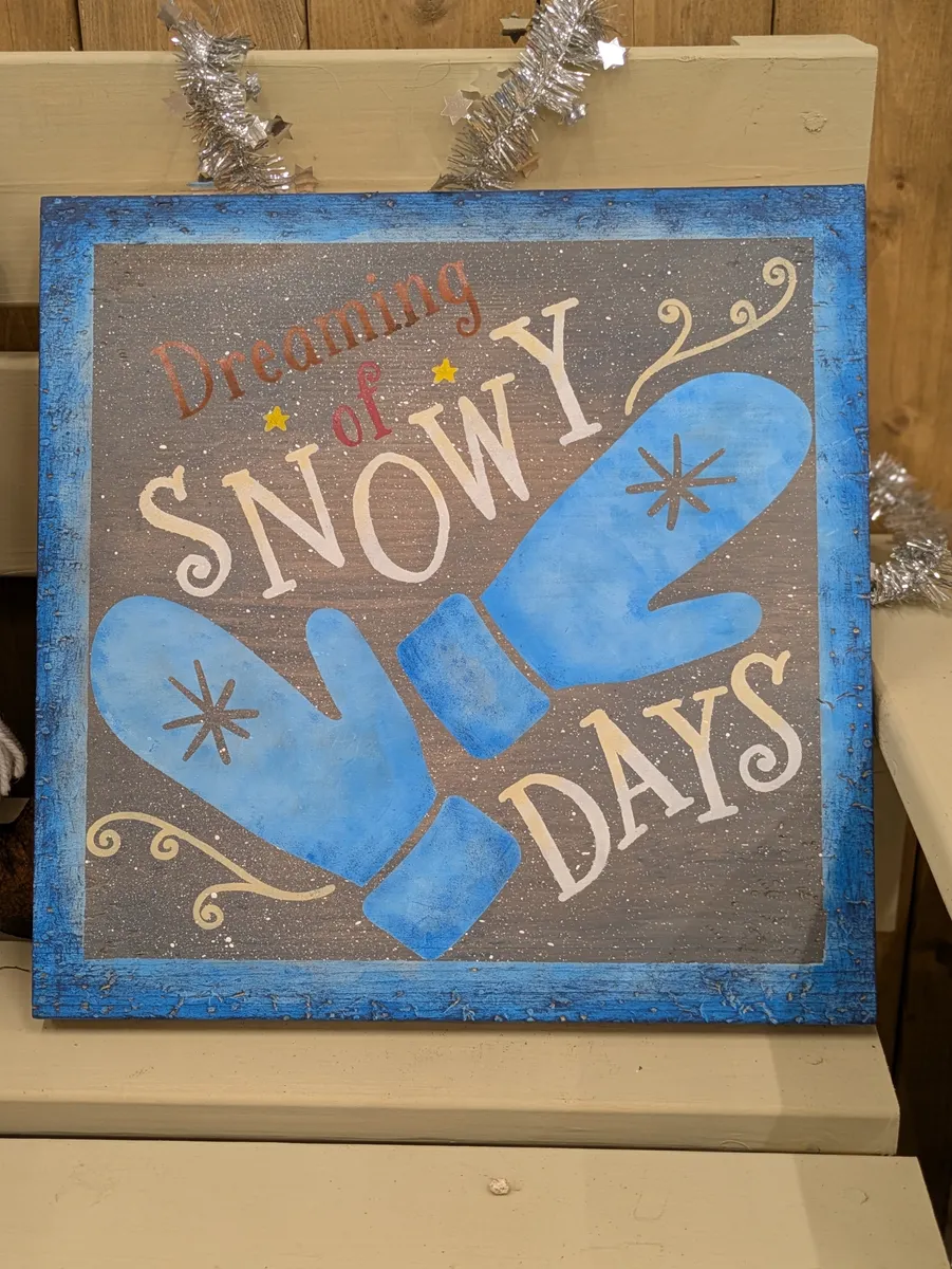 ミニサインボード【雪の日の手袋🧤】 | CAINZ DIY Square